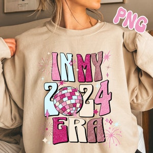 In My 2024 Era, New Year 2024 PNG, Happy New Year Clip Art, Trendy 2024 ...