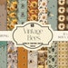 18 Vintage Bees Digital Seamless Papers/digital Download/instant ...