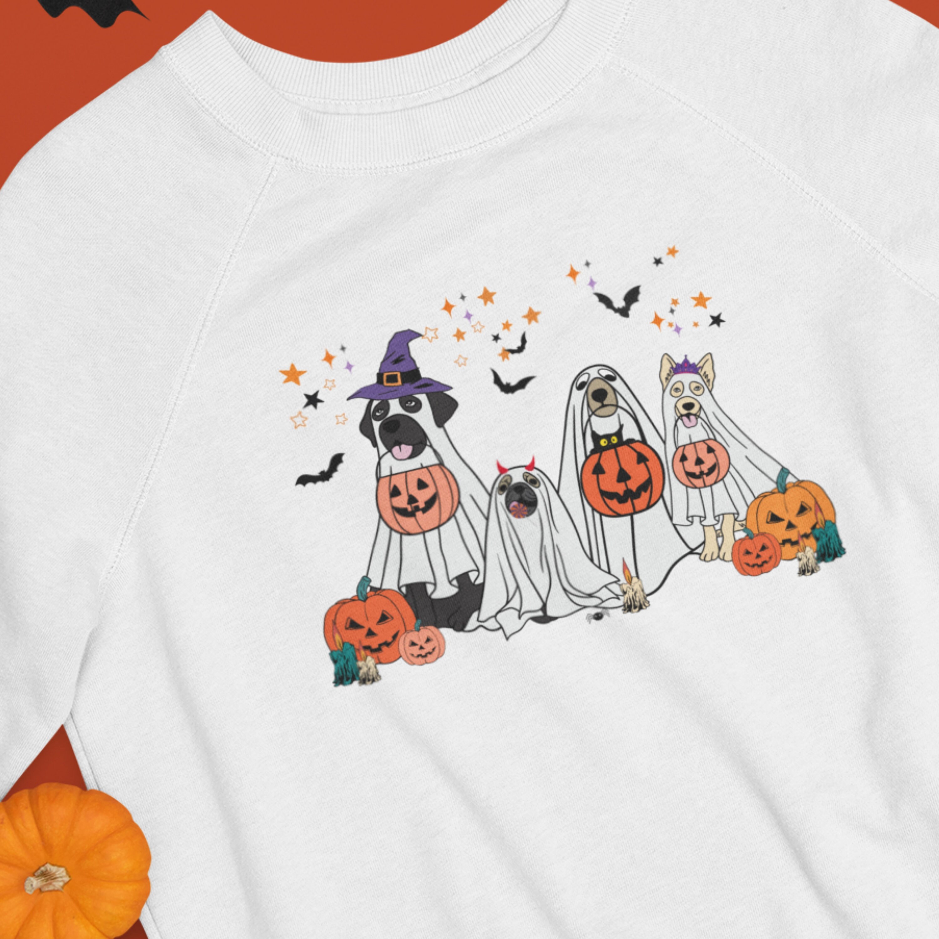 Ghost Dog Halloween PNG Clip Art Sublimation/cute Dog Digital Download ...
