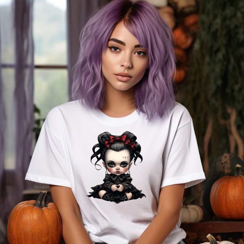 8 Gothic Babies PNG Clip Art/halloween Png/bat Sublimation/imp Clipart ...