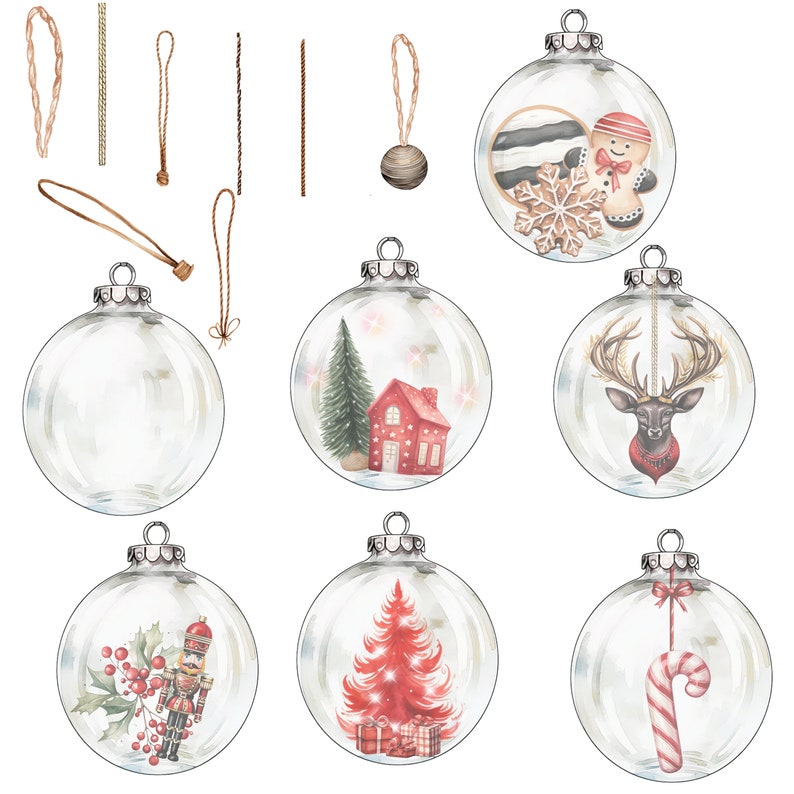 Cozy Plaid Christmas Digital Download Clipart PNG Bundle, Winter ...