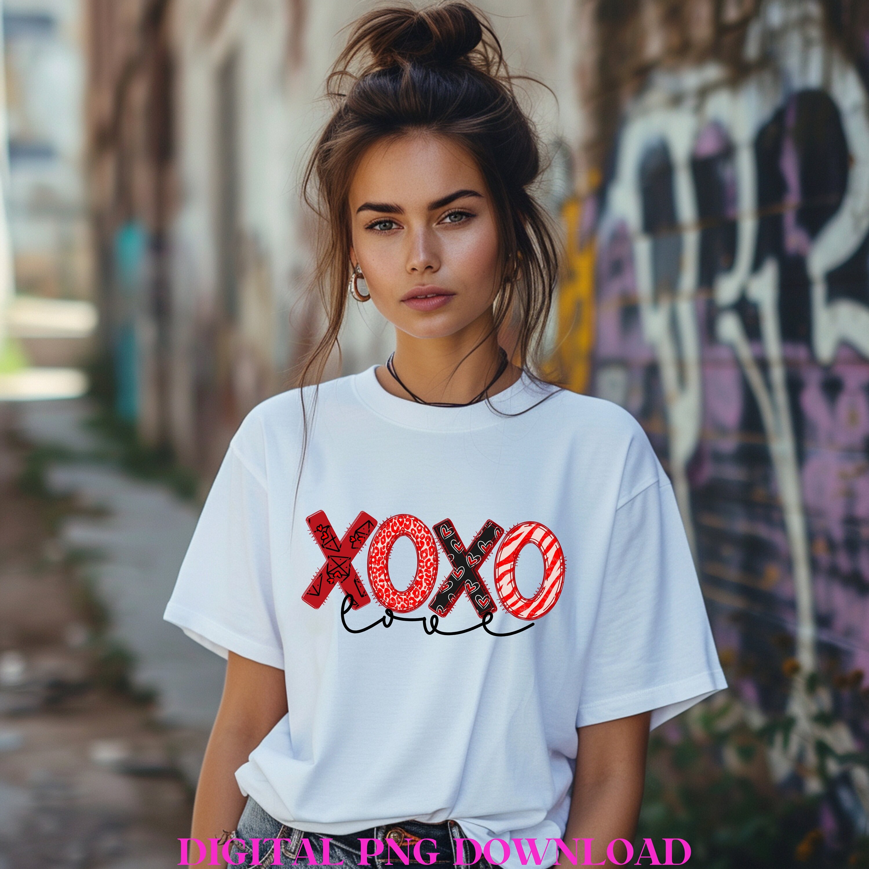Heart Sequin Xoxo PNG, Faux Embroidery XOXO PNG, Faux Sequin Valentine ...