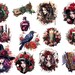 58 Red Blood Witch Clip Art PNG Bundle/witch Sublimation/witch ...