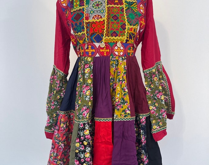Sar Patloni Afghan Style. Short and Light Afghan Dress - Etsy