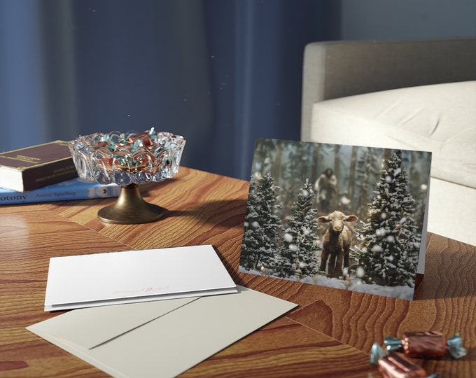 Christian Christmas Card Set With Nativity, Boxed Watercolor Religious ...