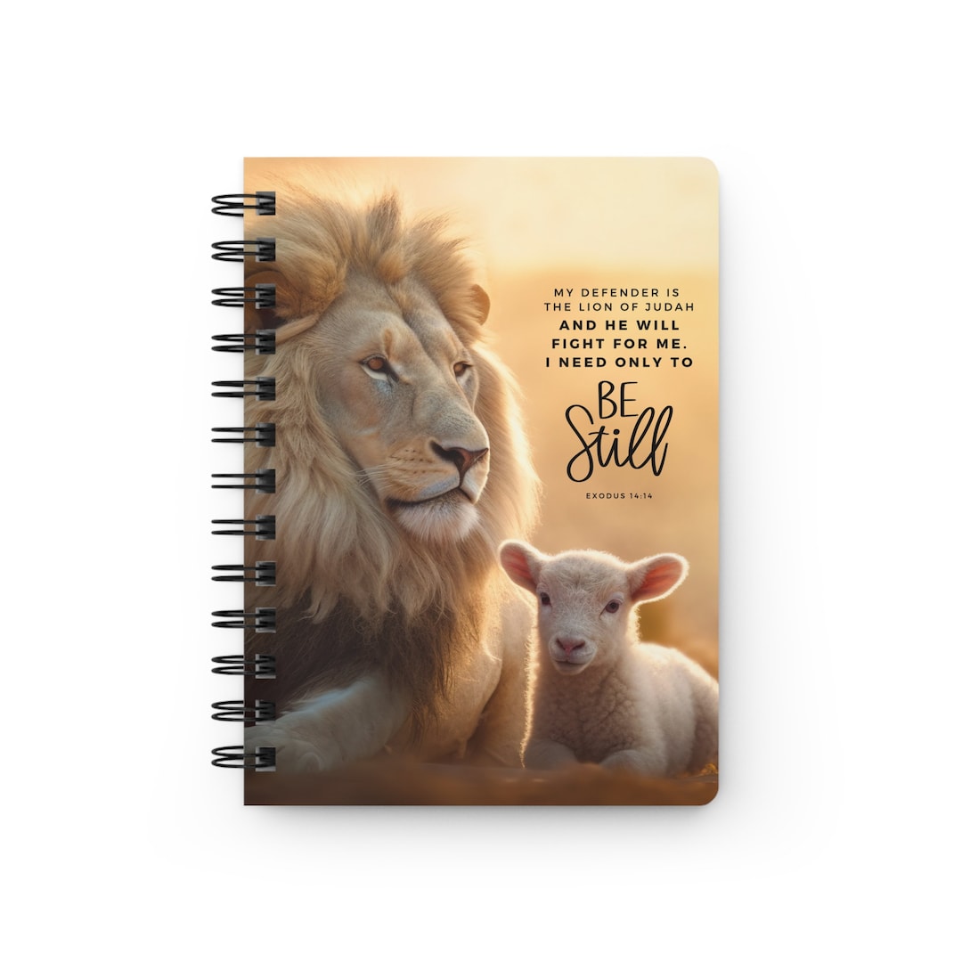 Lion and Lamb With Words, My Defender is the Lion Journal, Lion and ...