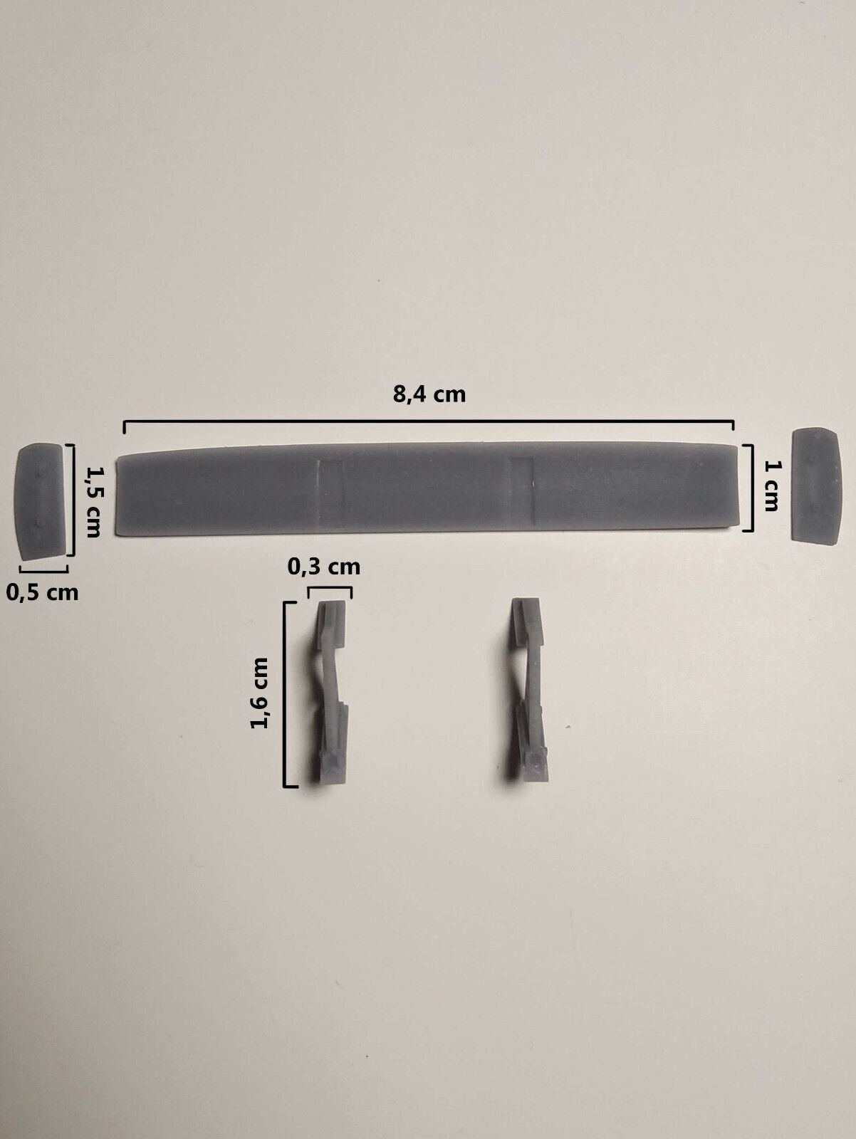 Rear Wing Spoiler for 1/24 Model Car gooseneck Spoiler - Etsy UK