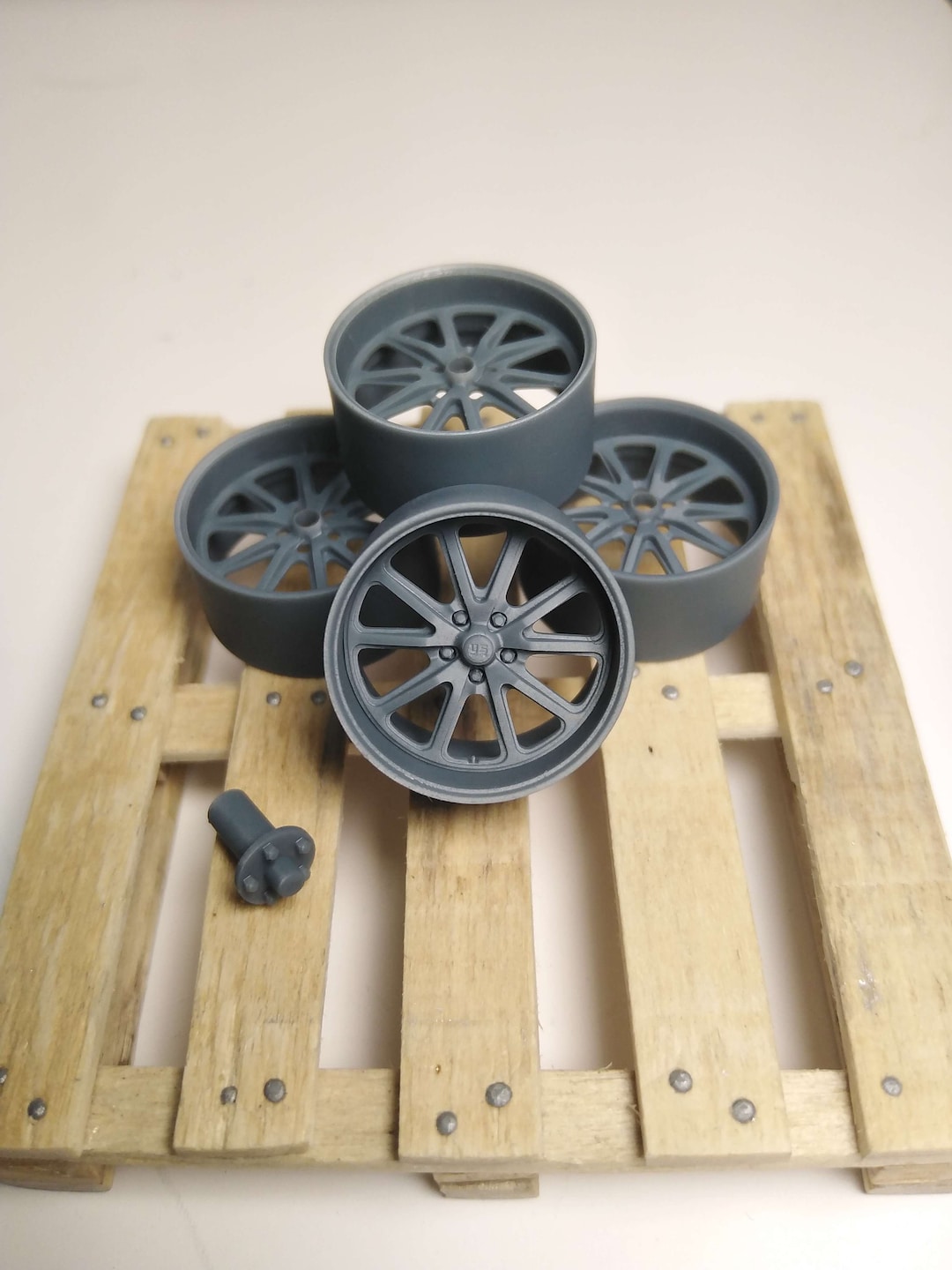 Set of 4 Rims for 1/24 1/18 Model Car (staggered U.S. Mags) - Etsy