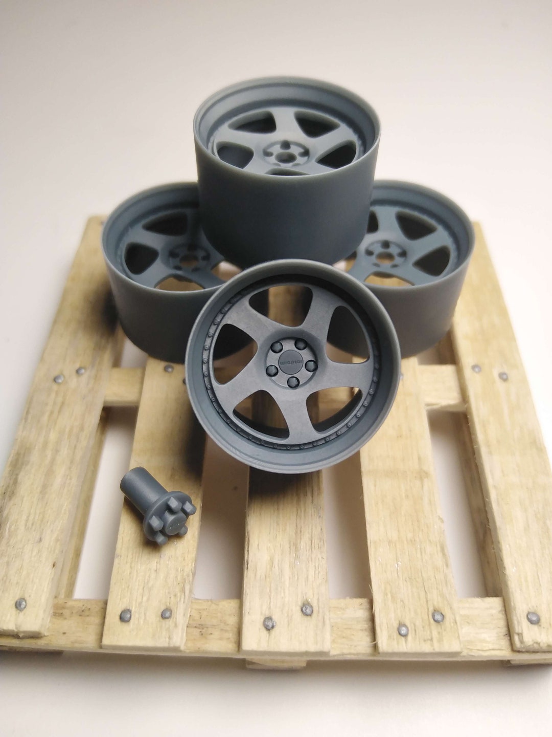 Set of 4 Rims for 1/24 1/18 Model Car (rotiform TMB) - Etsy