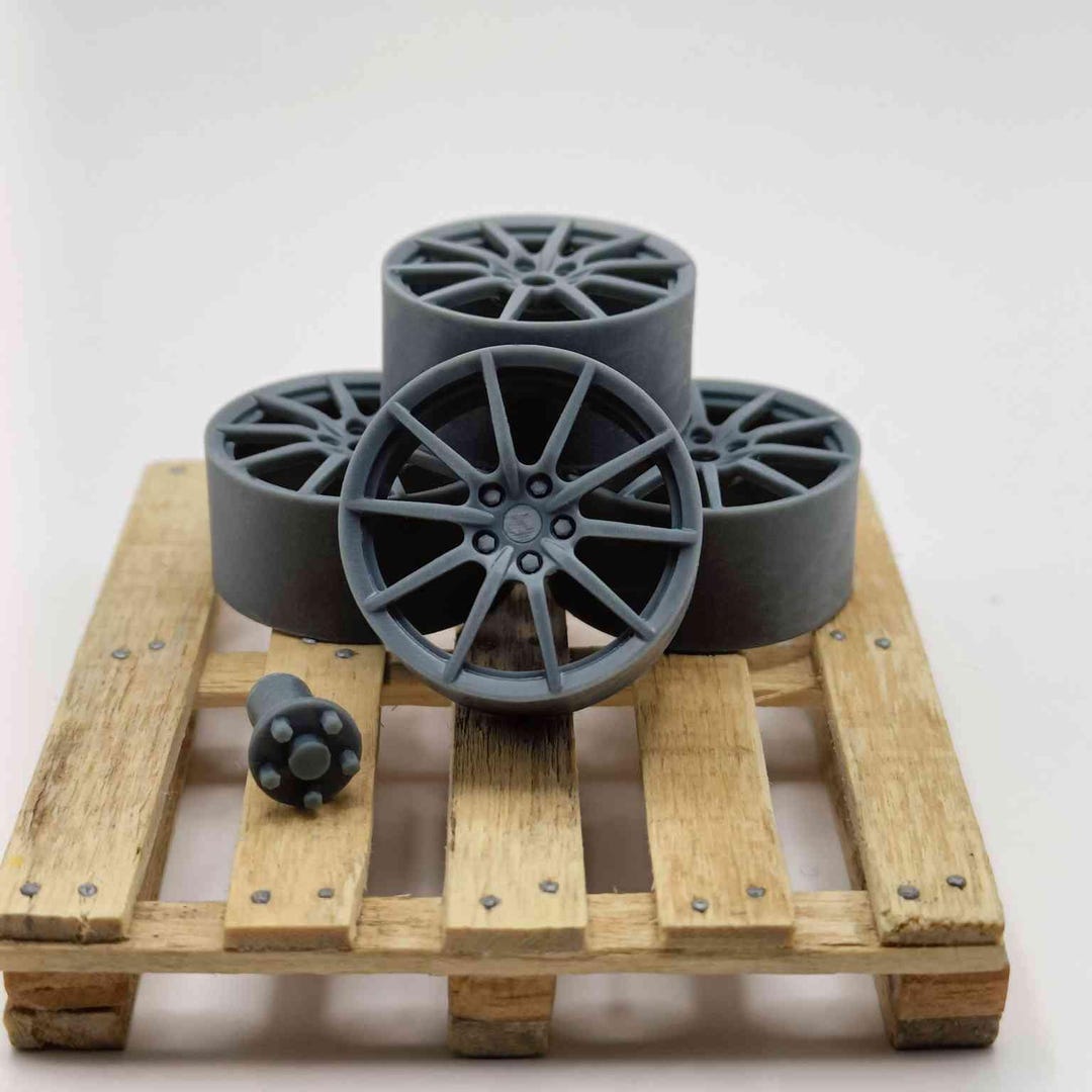 Set of 4 Rims for 1/24 1/18 Model Car (ferrari SF98 OE Carbon) - Etsy