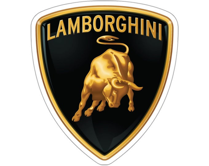 Lamborghini Embossed Emblem - Etsy