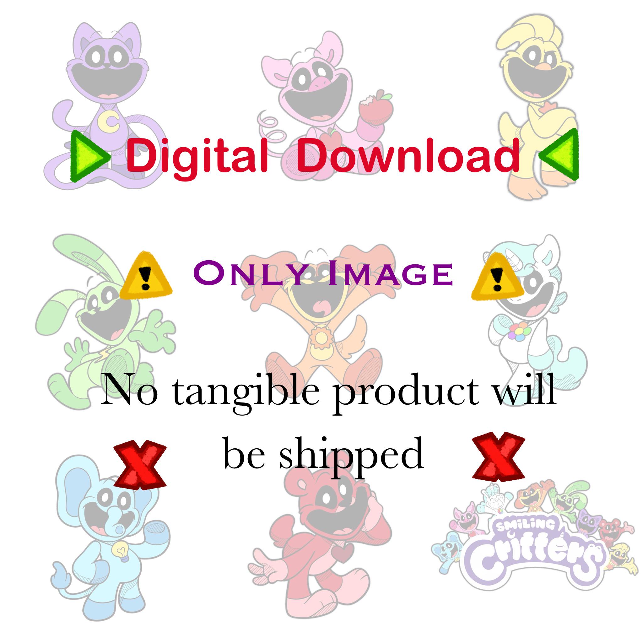 Smiling Critters Pack // Poppy Playtime PNG // Poppy Playtime Sticker ...