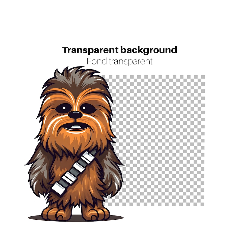 Pack of 10 Cute Star Wars Clipart in Pop Figure Style, Adorable ...
