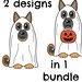 German Shepherd Dog Ghost Halloween SVG PNG Bundle, Halloween Gifts ...