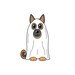 German Shepherd Dog Ghost Halloween SVG PNG Bundle, Halloween Gifts ...