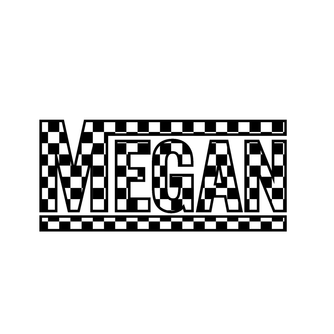 Checkered Shoe Inspired Megan SVG PNG Bundle, Gifts for Her, Mama and ...