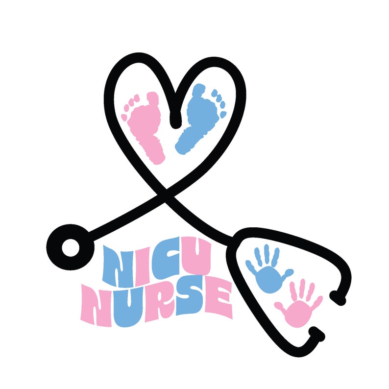 NICU Nurse SVG/PNG Bundle Two Pack L Medical Field Digital Artwork - Etsy