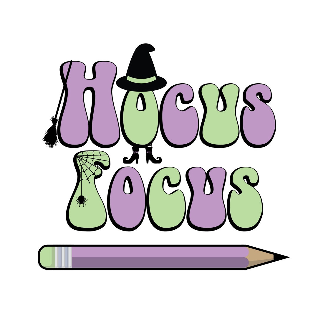 Hocus Focus Teacher Halloween SVG PNG Bundle, Fall Teacher Gift ...