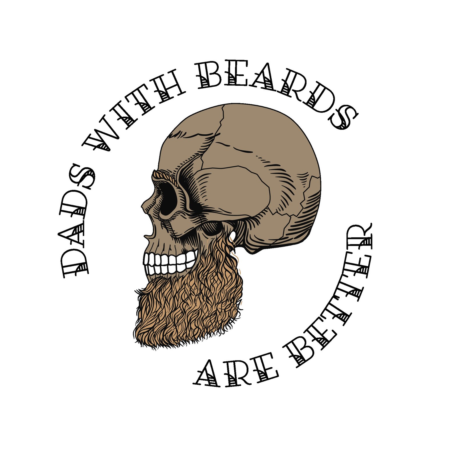 Dads With Blonde Beards Are Better SVG PNG Bundle L Fathers Day Gift L ...