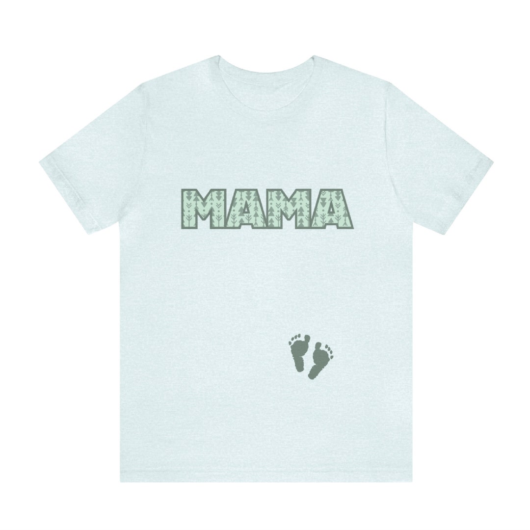 Boho Maternity Mama Footprint SVG PNG Bundle L Mother's Day Gift L ...