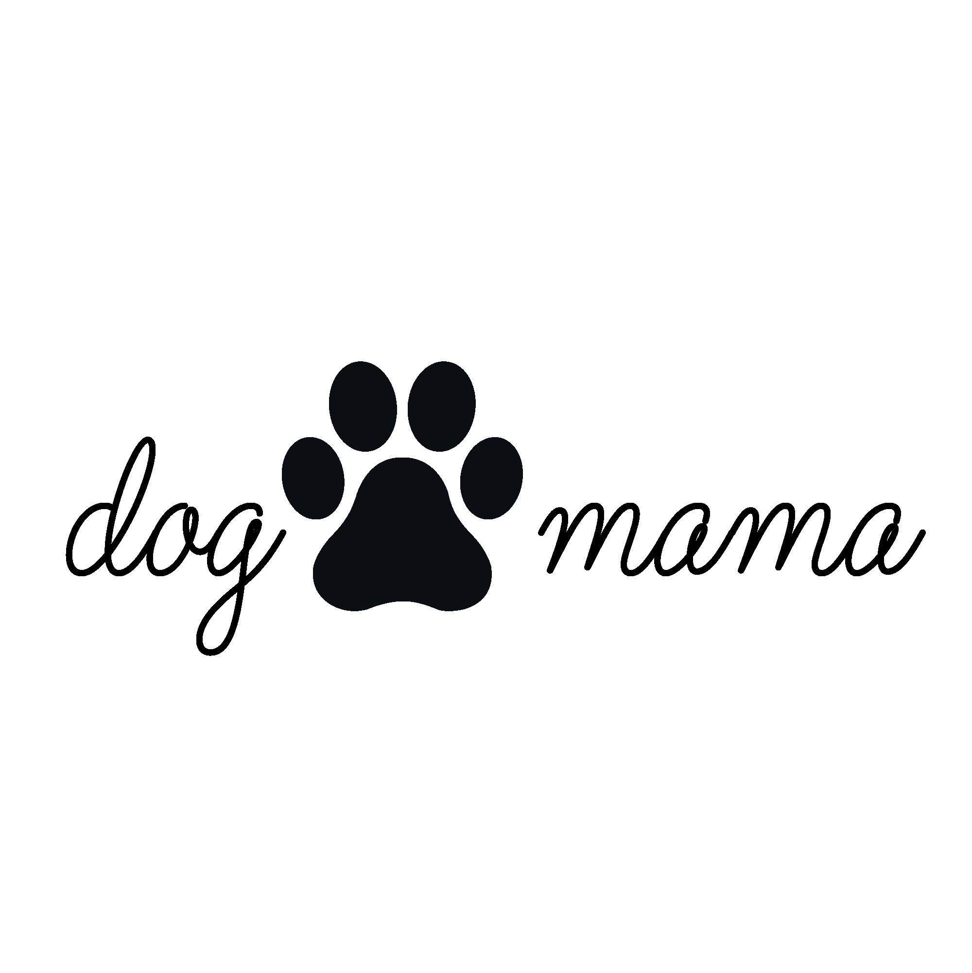 Dog Mama Paw Print SVG PNG Bundle L Dog Moms Gift L Gifts for Her L Paw ...