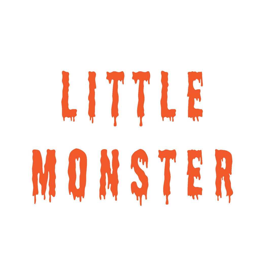 Little Monster Family Halloween SVG PNG Bundle, Halloween Gifts, Funny ...