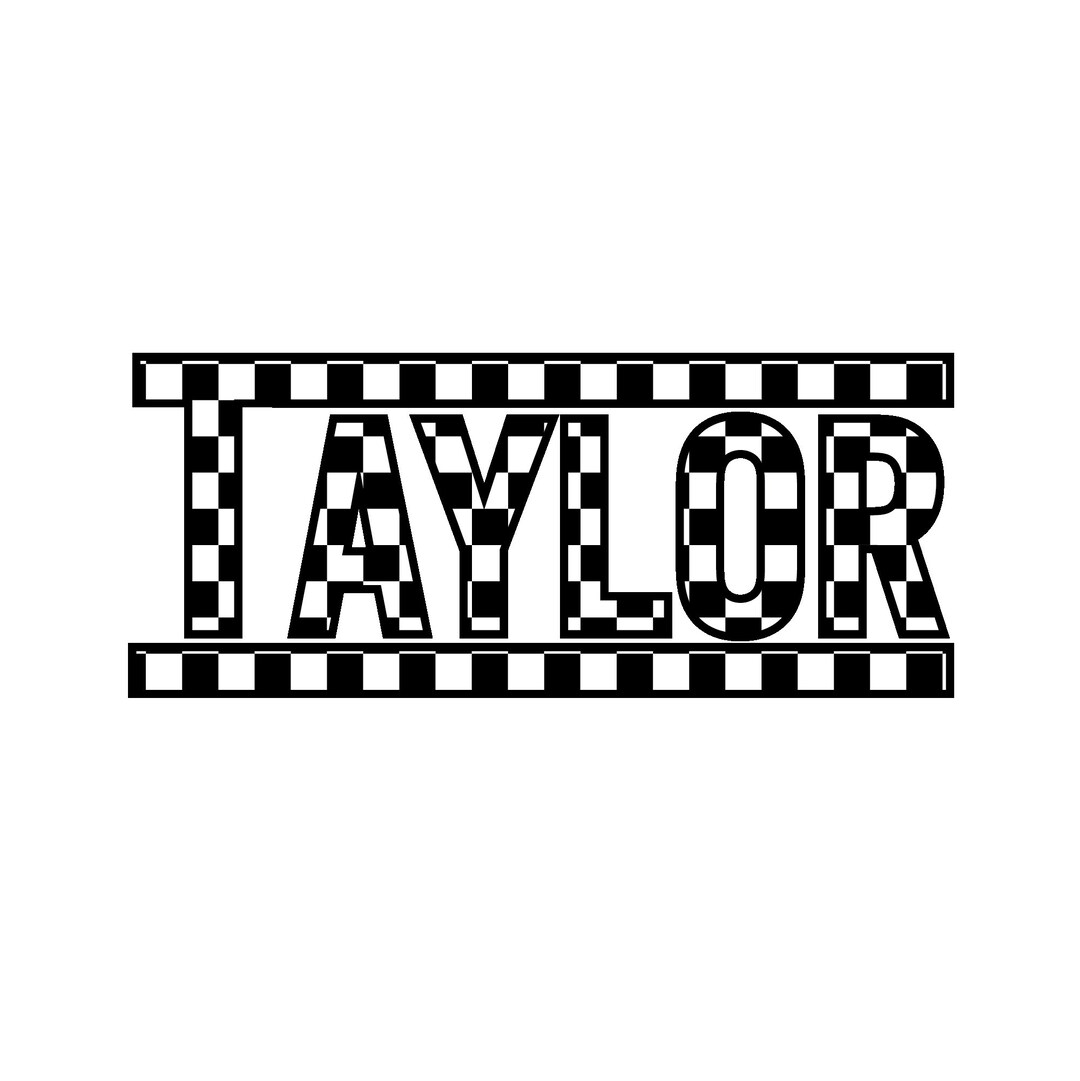 Checkered Shoe Inspired Taylor SVG PNG Bundle, Gifts for Her, Mama and ...