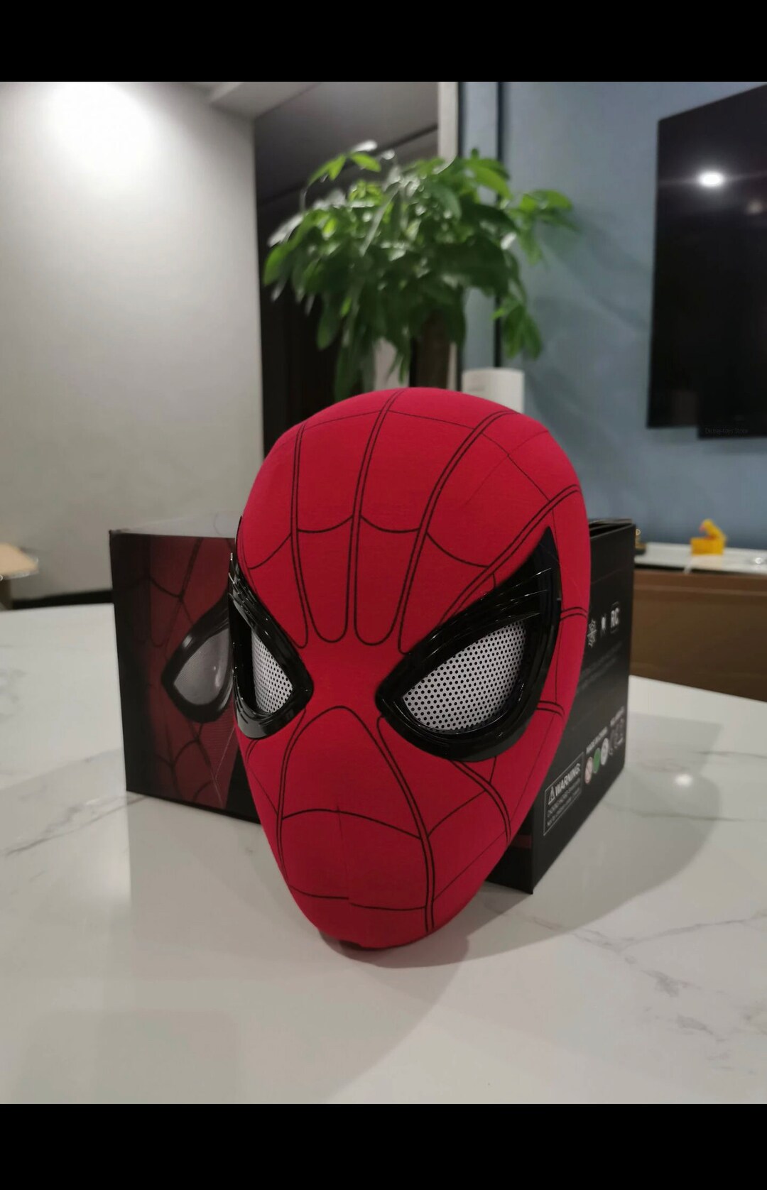 Spider-man Mask With Moving Eyes Gift for Marvel Lover - Etsy