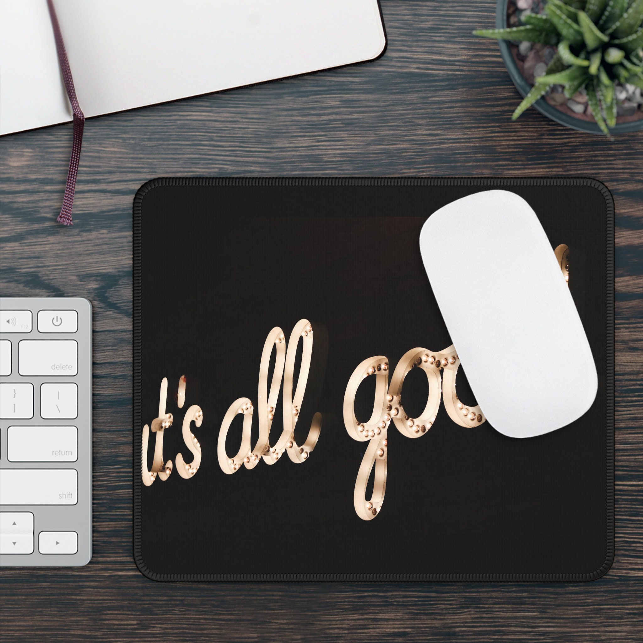 Gaming Mouse Pad - It's All Good Neon Sign - Etsy