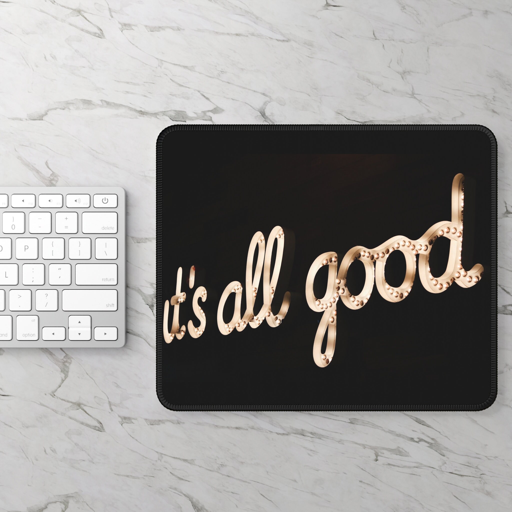 Gaming Mouse Pad - It's All Good Neon Sign - Etsy