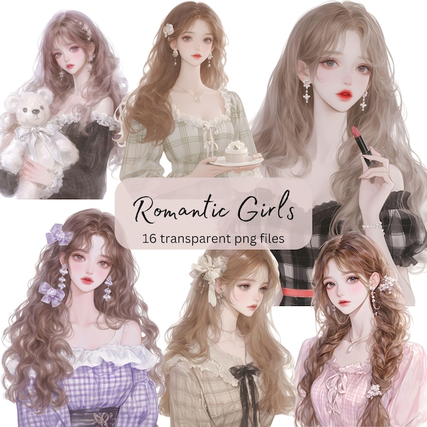 Pretty Anime Stickers - Etsy UK