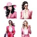 Pink Business Lady Watercolor Clipart Bundle, Transparent PNG, Digital ...