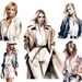 Fashion Girl Watercolor Clipart Bundle, Transparent PNG, Digital ...