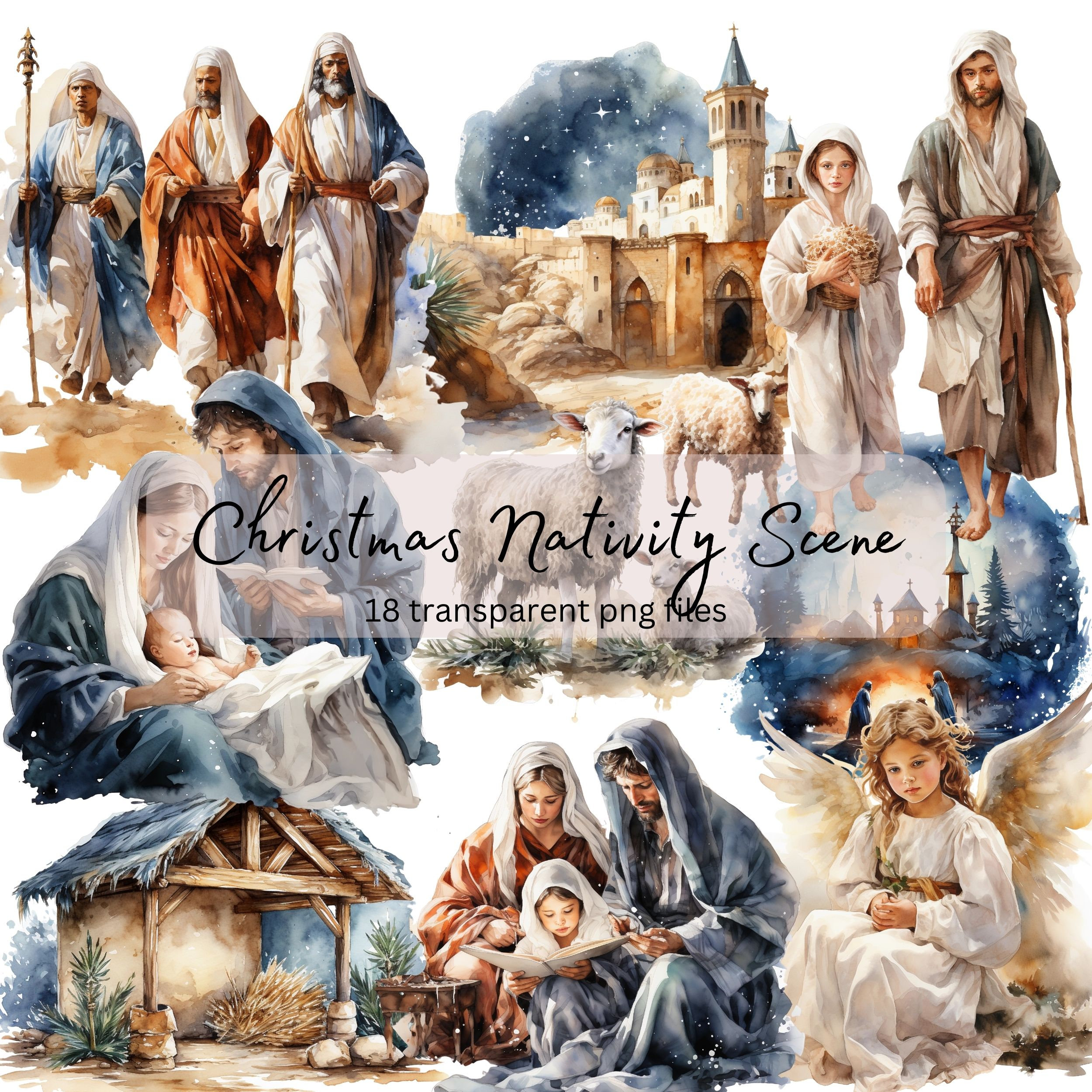 Lds Nativity Clip Art