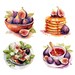 Watercolor Fig Clipart Bundle, Transparent PNG, Digital Download ...