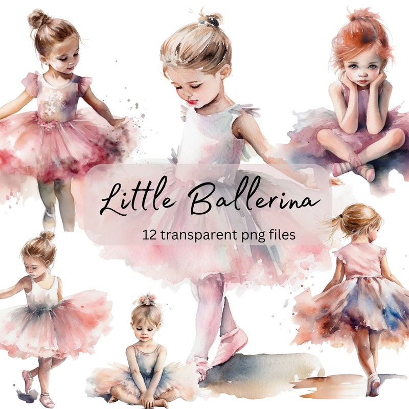 Ballerina Watercolor - Etsy