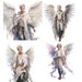 Angels Watercolor Clipart Bundle, Transparent PNG, Pretty Boy Clipart ...