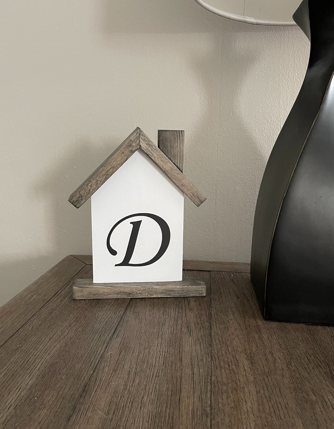 Family Initial House Wood Sign Farmhouse Rustic Home Decor - Etsy