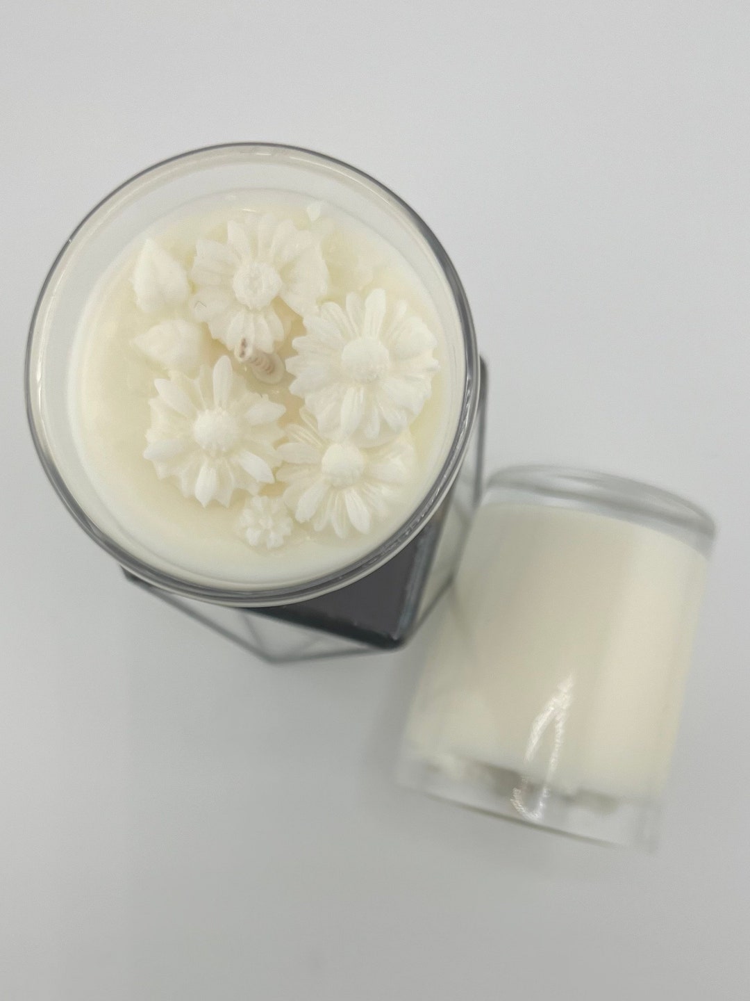 Assorted Floral Designed Scented Mini Candle - Etsy