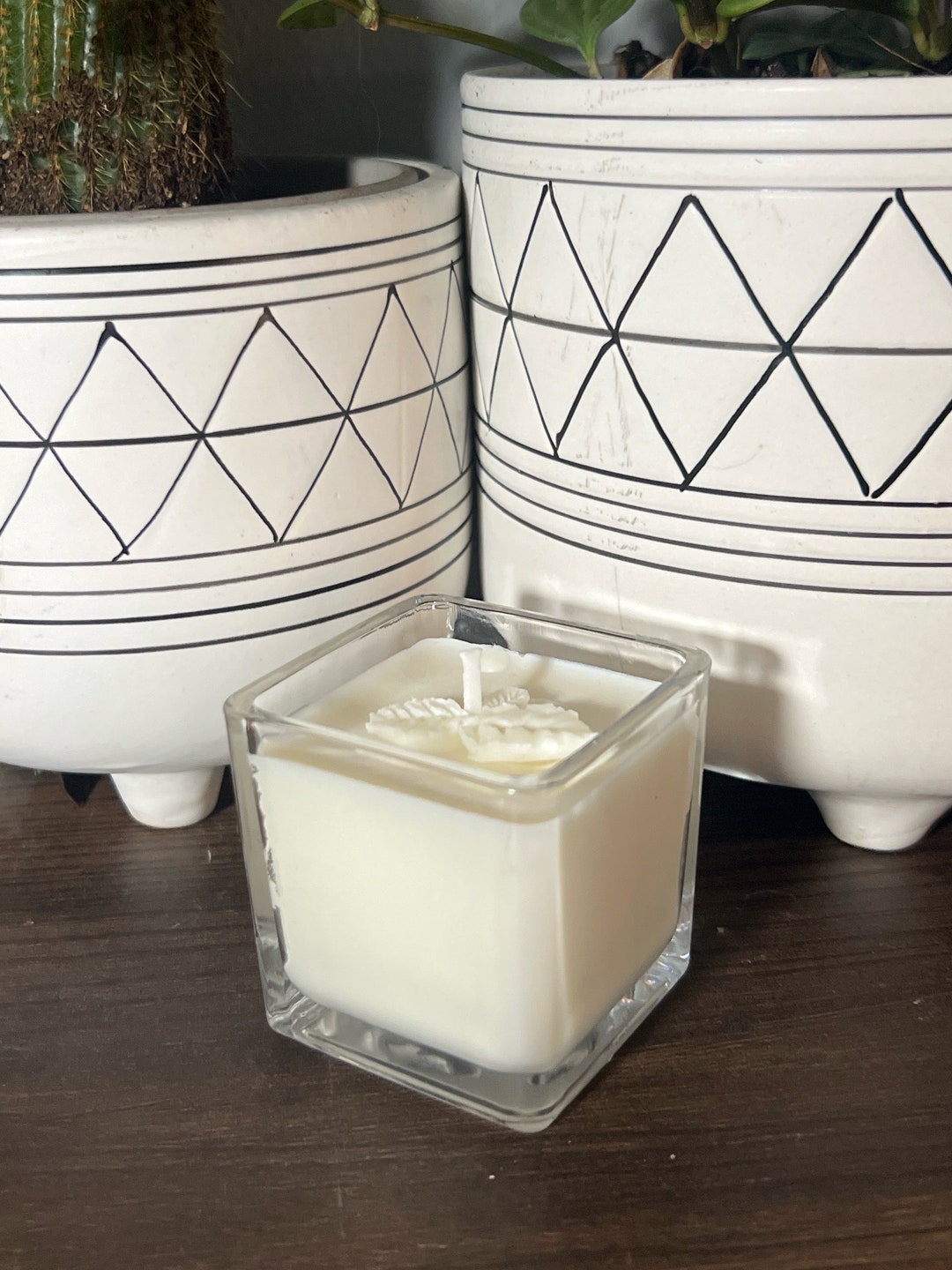 Scented Assorted Floral Designed Mini Candle - Etsy
