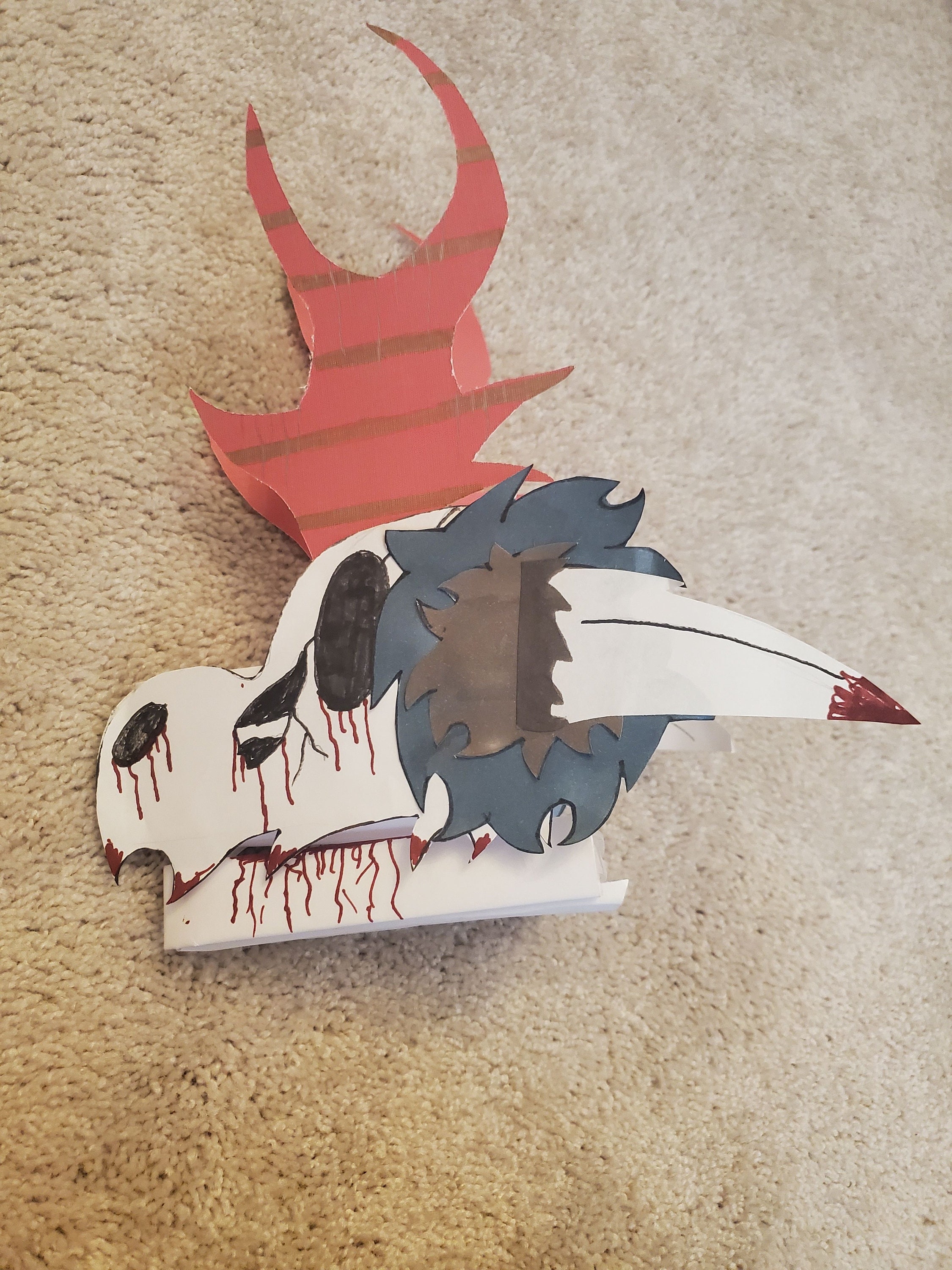 Wendigo Themed Hand Puppet - Etsy