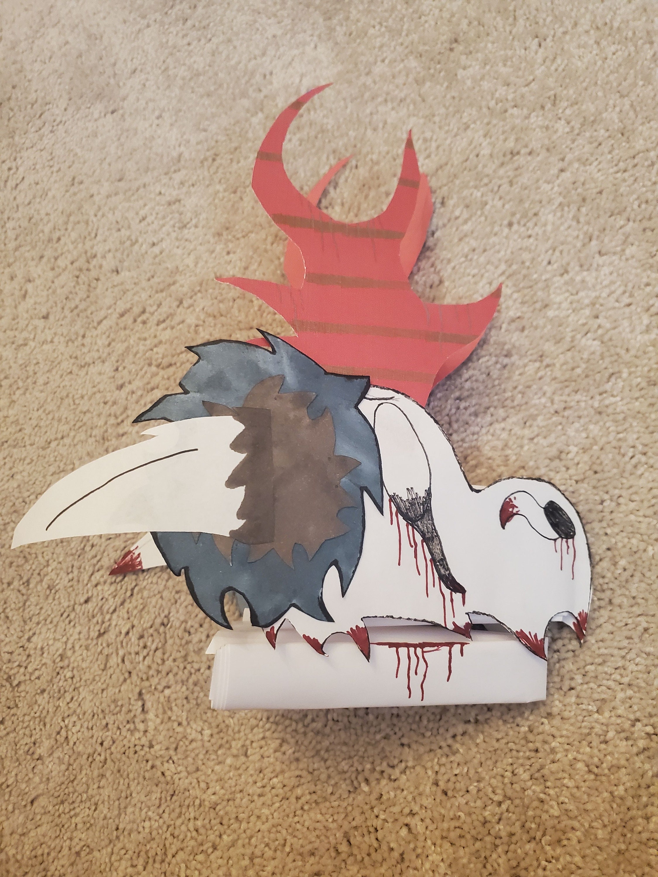 Wendigo Themed Hand Puppet - Etsy