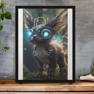 Puca, Pooka, Celtic, Germanic, Mythology, Instant Download, AI Art ...