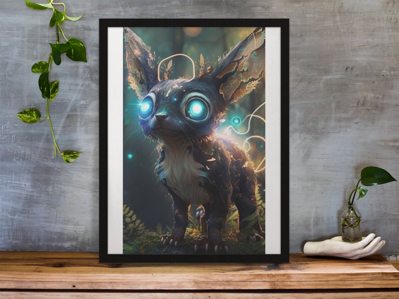 Puca, Pooka, Celtic, Germanic, Mythology, Instant Download, AI Art ...