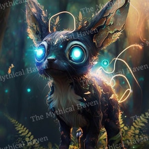 Puca, Pooka, Celtic, Germanic, Mythology, Instant Download, AI Art ...