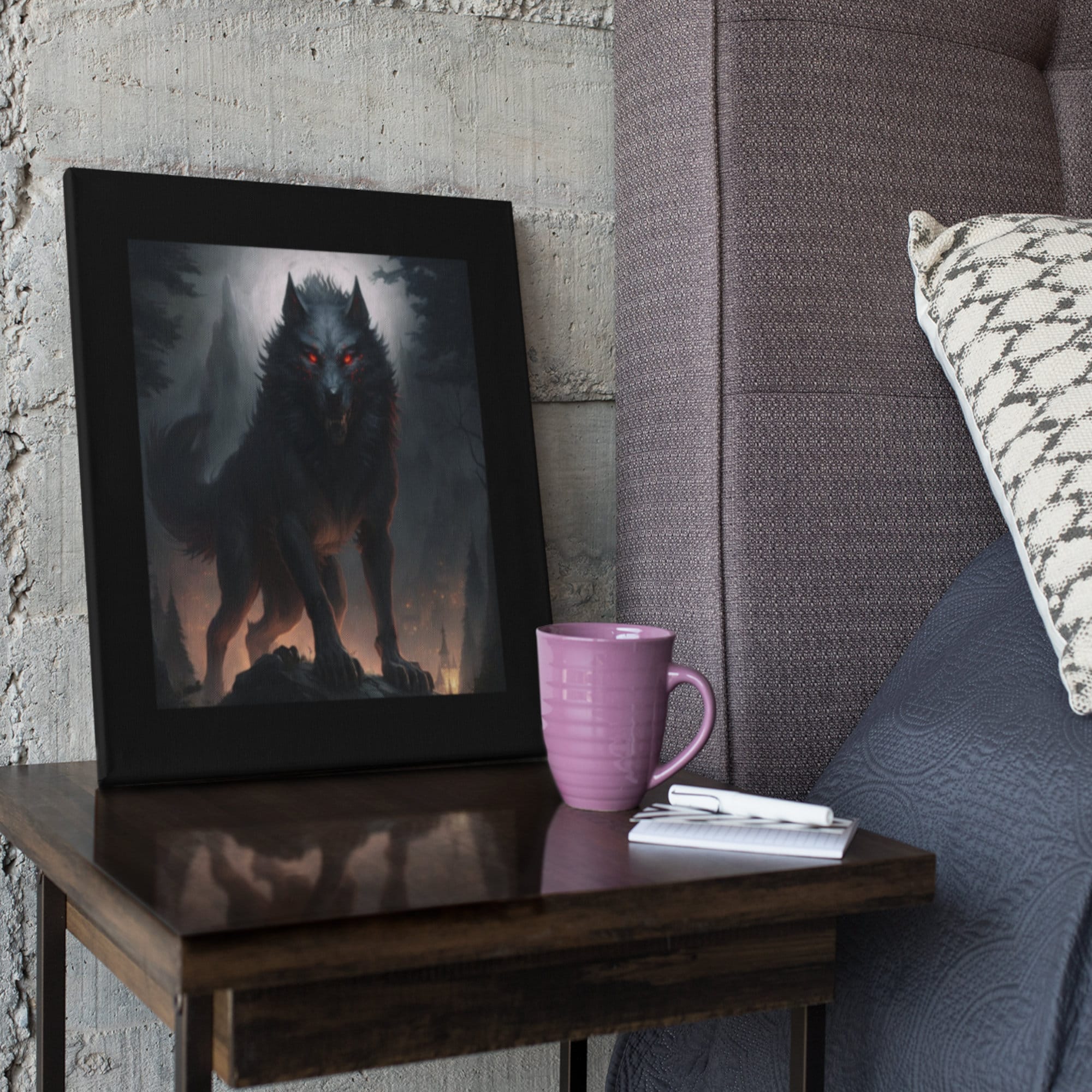 Fenrir, Norse Mythology, Great Wolf, Wall Art, Instant Download, Viking ...