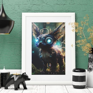 Puca, Pooka, Celtic, Germanic, Mythology, Instant Download, AI Art ...