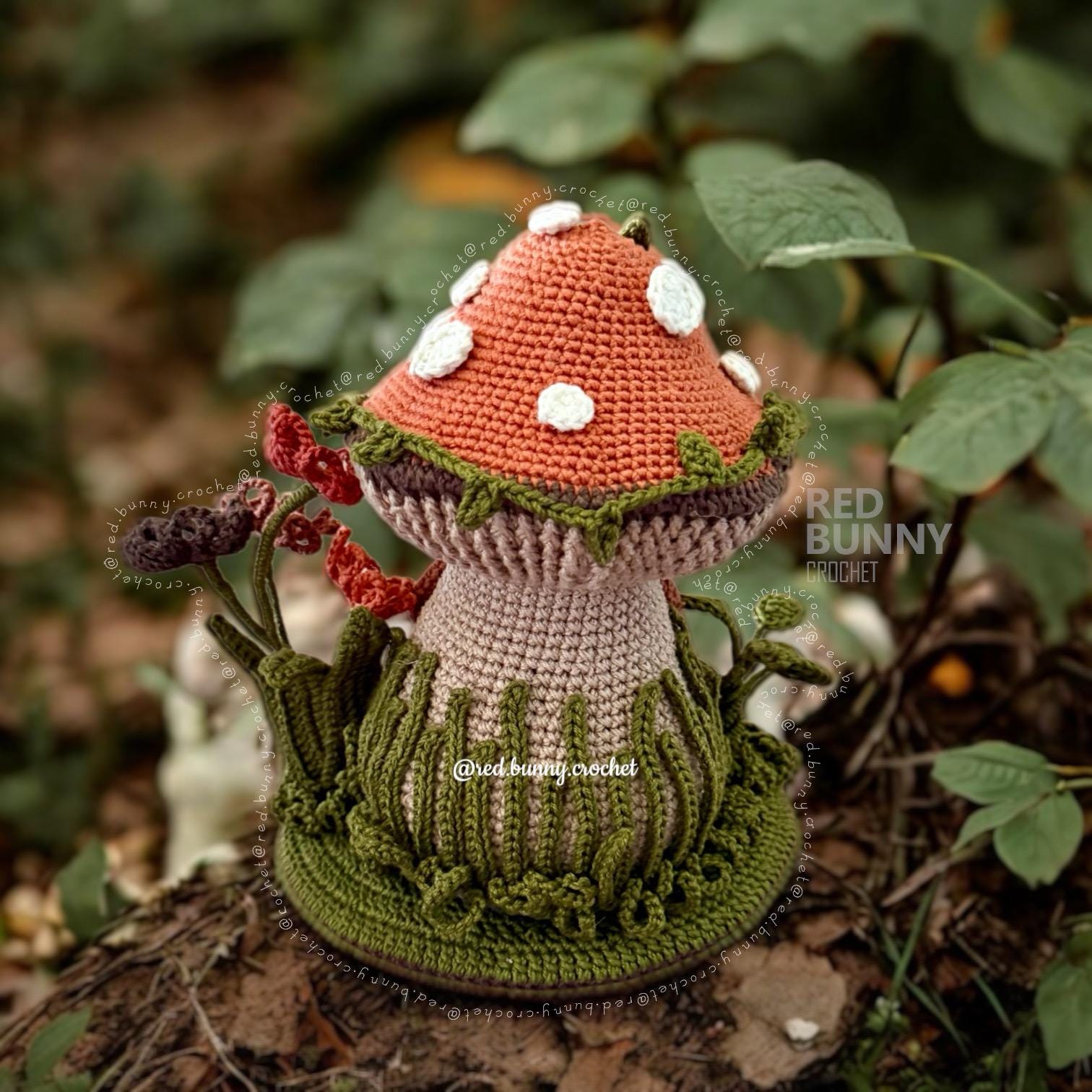 Forest Elf House Crochet Pattern PDF File Amigurumi Doll ENGLISH ...