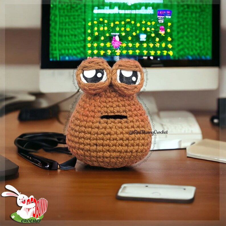 Pou Crochet Pattern Potatoe and His Disguises PDF ENGLISH & SPANISH - Etsy