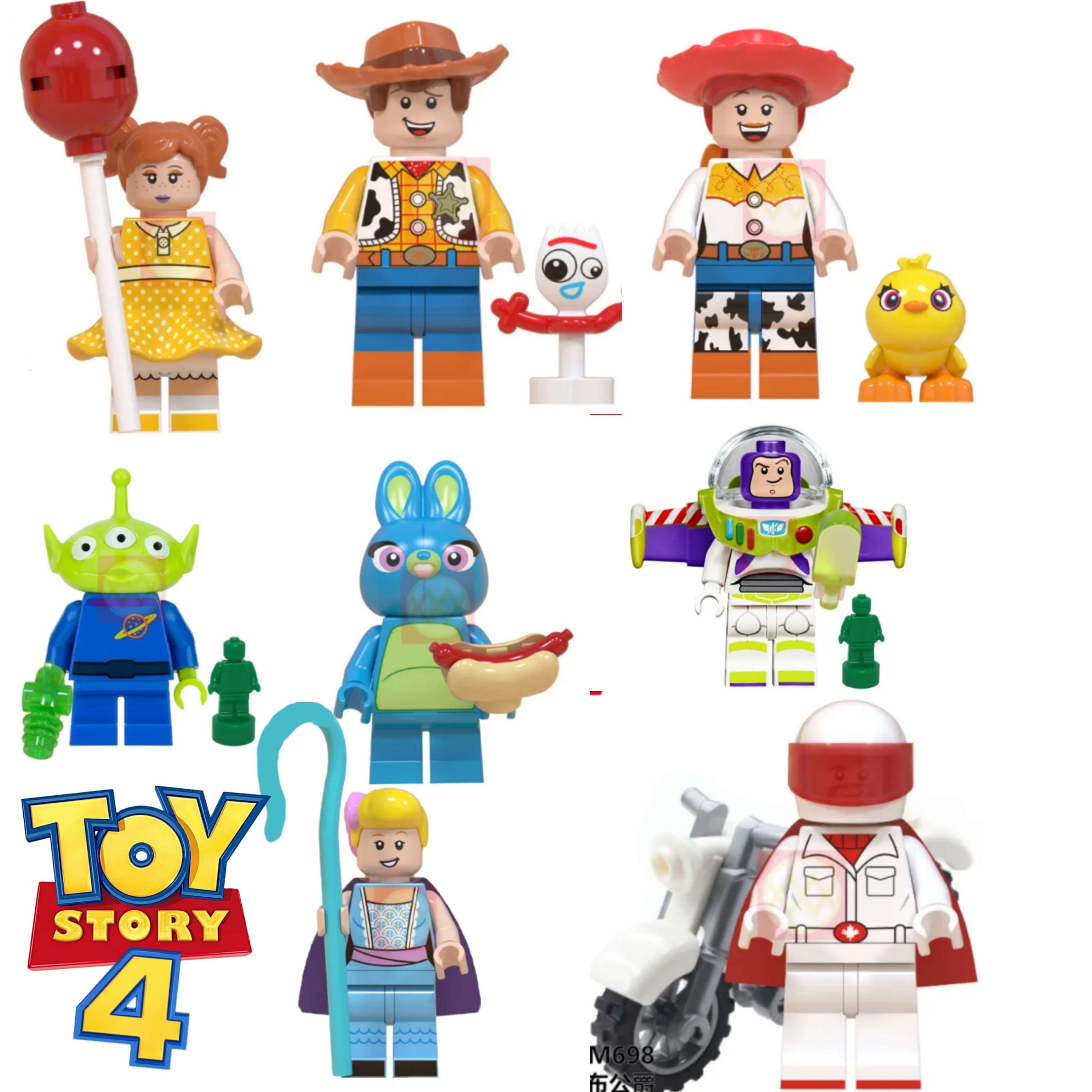 Toy Story 4 Custom Minifgures Alien Bonnie Woody Buzz - Etsy